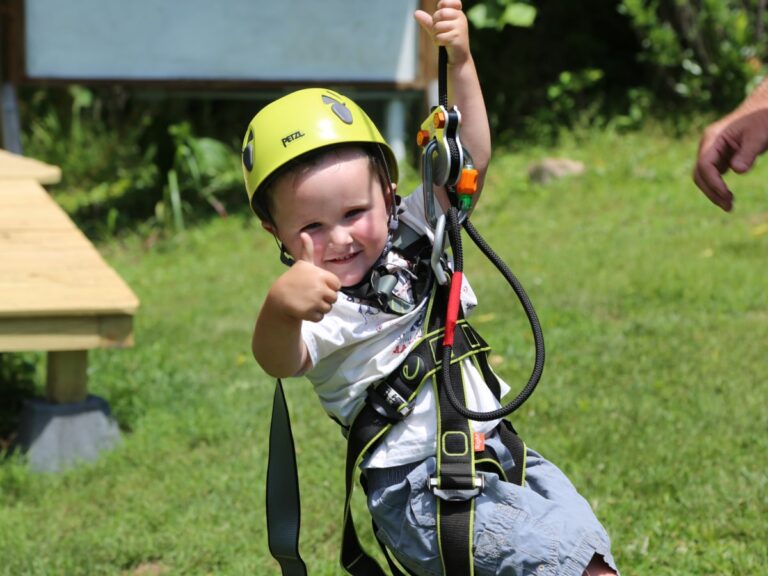 Chicken Little Zipline - Kid Friendly Zipline - River Riders