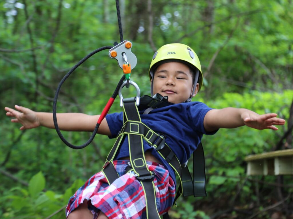 Chicken Little Zipline - Kid Friendly Zipline - River Riders